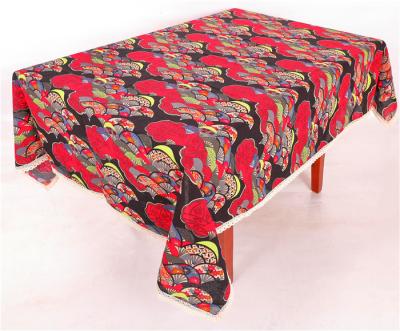 Cina Coperture stampate abitudine orlate della Tabella dei bordi, tovaglie decorative di spessore di 0.3mm - di 0,1 in vendita