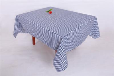 Cina Coperture promozionali resistenti della Tabella della macchia a quadretti, tovaglia del ristorante di rettangolo in vendita