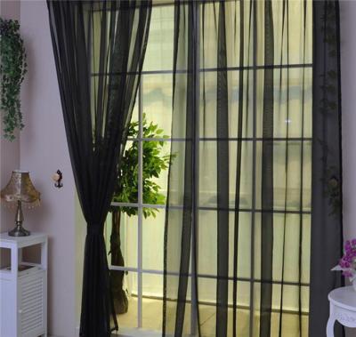 Cina le tende di finestra su ordinazione del voile di Tulle di 2 pezzi coprono il pannello per la decorazione del salone in vendita