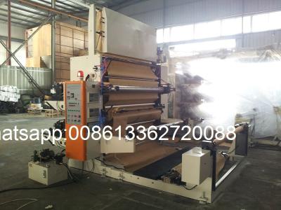 China Doppeltes Farbrollenplastikfilmdruck-Maschinen-flexographischer Drucker zu verkaufen
