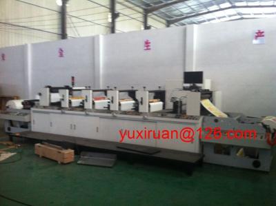 China Hochgeschwindigkeits- Farbe-Flexo-Druckmaschine 60m/Min der Gewohnheits-4 zu verkaufen