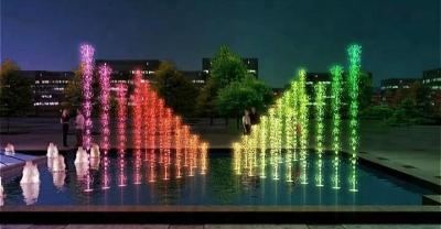 중국 프로그램 제어 LED 램프와 함께 휴대용 물 분수 판매용