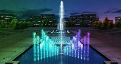 중국 프로그램 제어 LED 램프와 함께 휴대용 물 분수 판매용