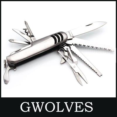Cina Mini coltello portatile multifunzione svizzero per campeggio coltello pieghevole per sopravvivenza 8.7X2.7cm US in vendita
