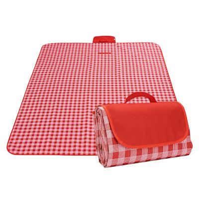 Cina Campeggio all'aria aperta Copertura da picnic Oxford tappeto da spiaggia impermeabile pieghevole per personalizzazione in vendita