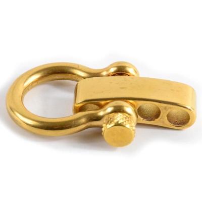 China SDF456 forma de arco anclaje de acero inoxidable esposas ajustables para brazalete para cordón en venta
