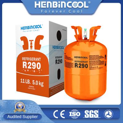 Cina 5.0kg R290 refrigerante inodore CAS n. 811-97-2 Refrigerante R290 in vendita