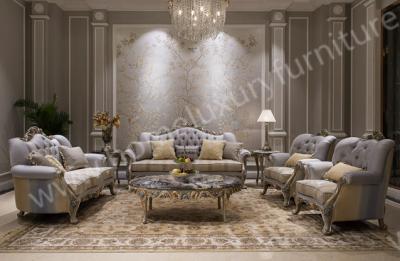 Китай Seater софы мебели живущей комнаты софы мебели софы софа кожаного живущего итальянская античная продается