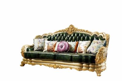 Китай Wooden Frame Solid Wood Luxury Classic European Sofa Set продается