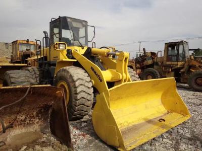 중국 5 톤에 의하여 이용되는 KOMATSU 장전기 WA380-3 새로운 페인트 2010 년 6 실린더 기름 누설 없음 판매용