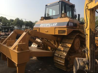 중국 CAT D7H 크롤러 불도저 3 정강이 내릴톱 Powershift 전송을 그리십시오 판매용