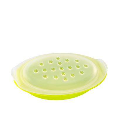 China Caixa 800ml/600ml/350ml de Oven Bowl Steamer Silicone Food do silicone micro à venda