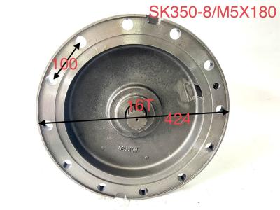 중국 미니 발굴기 부품용 수압 스윙 모터 M5X180 SK350-8 CX370 판매용