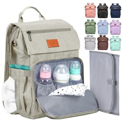 Chine Sac de couche pour bébé sur mesure avec coussin de changement Sac de voyage pour nouveau-né à vendre