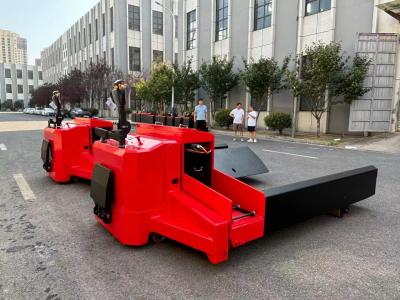 Chine 2250 mm Longueur de fourchette 12 tonnes Véhicule de manutention électrique lourd à pleine structure en acier à vendre