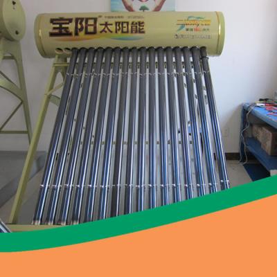 中国 容易な家の使用は非圧力を電流を通した鋼鉄150L太陽給湯装置に取付ける 販売のため