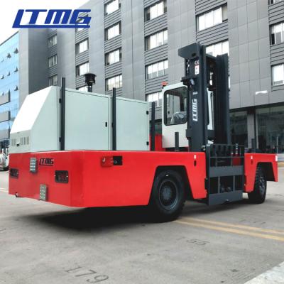 Cina carrello elevatore a forcale di caricamento del lato di capacità 5000kg, carrelli elevatori stretti della navata laterale per l'acciaieria in vendita