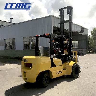 Cina Carrello elevatore di quattro ruote motrici di 4 tonnellate, doppio carrello elevatore dell'albero con la forcella Positoner in vendita