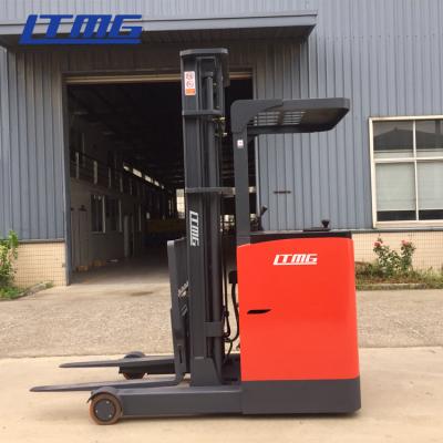 Cina carrello elevatore elettrico dell'impilatore di portata 2000kg, carrelli elevatori a forcale di doppia portata messi in vendita