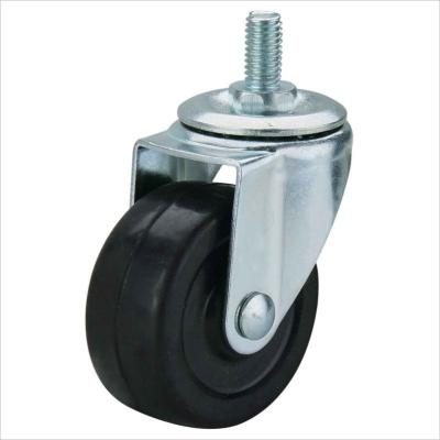 Cina ruote di gomma molli della macchina per colata continua della parte girevole del gambo di 40mm per i pavimenti di legno in vendita