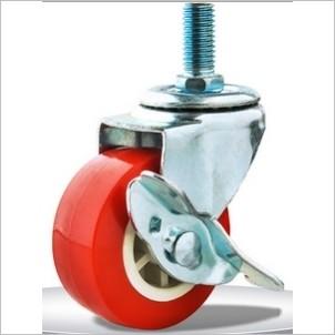 China furniture wheels screw casters stem castors for sale