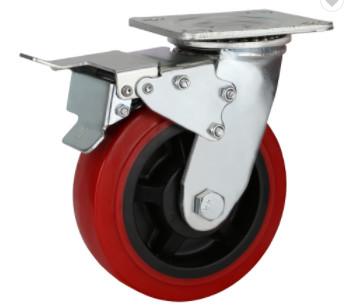 Cina Ruota rossa del carrello dell'unità di elaborazione in vendita