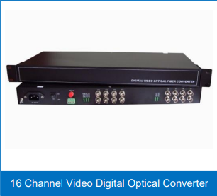 16 Channel Video Digital Optical Converter