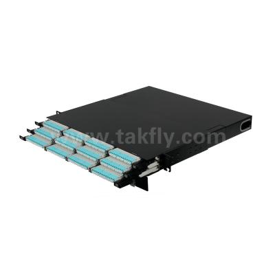 Cina Fibra ottica MPO Cassetta MTP Patch Panel 144 Core Super alta densità per data center FTTX in vendita