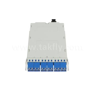 Cina Fibra ottica MPO Cassetta MTP Patch Panel 144 Core Super alta densità per data center FTTX in vendita