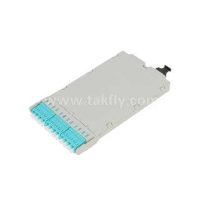 Cina Fibra ottica MPO Cassetta MTP Patch Panel 144 Core Super alta densità per data center FTTX in vendita