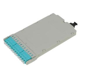 Cina 200 mm di profondità pannello MPO a cassetta ad alta densità 144-Core pull-out con interfaccia per connettori LC in vendita