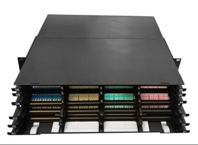 Cina 200 mm di profondità di alta densità MPO Patch Panel Opzione personalizzabile in vendita