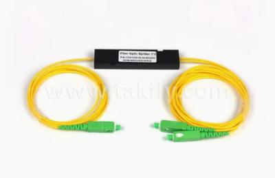 Китай 1х2 однорежимный ABS SC PLC Splitter Optical Fiber Sc APC 1 до 2 PLC Splitter продается