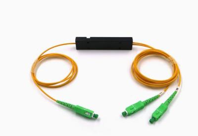 Китай 1х2 однорежимный ABS SC PLC Splitter Optical Fiber Sc APC 1 до 2 PLC Splitter продается