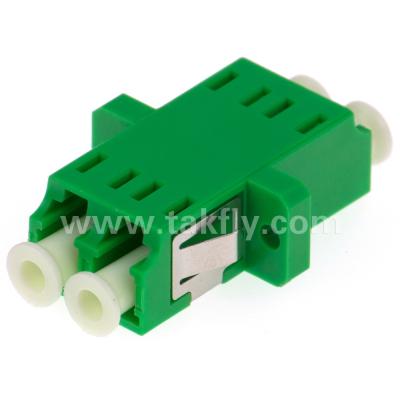 China LC Duplex Fiber Optic Adapter Singlemode multimode APC UPC fiber optic adapter for sale