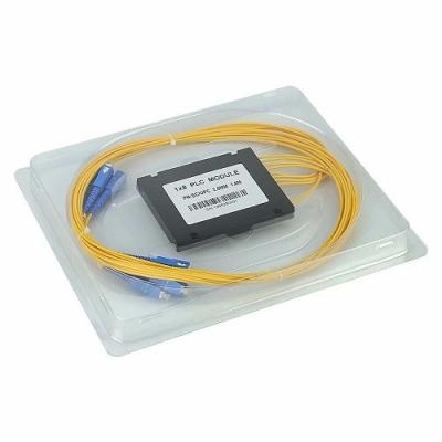 중국 1x8 SC / UPC 단일모드 ABS PLC 분배기 2.0 밀리미터 G652D LSZH 1M 프트스 판매용