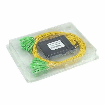중국 1x64 SC APC 단일모드 2.0 밀리미터 G652D LSZH 1M ABS PLC 분배기 텔레콤 판매용