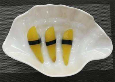 Chine Shell forment le poids en plastique incassable 208g de vaisselle de porcelaine de casserole INCONNUE de sushi à vendre
