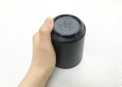 Κίνα Μαύρο Dinnerware πορσελάνης φλυτζανιών τσαγιού χρώματος μίμησης βάρος 168g συνόλων Dia7.6cm H9.2cm προς πώληση