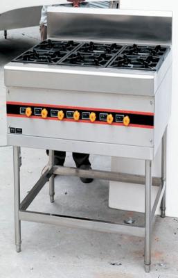 Κίνα Τύπος δαπέδου 40KW Εμπορική κουζίνα με φυσικό αέριο 4-8 καυστήρας προς πώληση