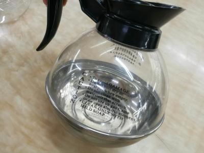 Chine Cookwares en verre d'acier inoxydable de bouilloire de décanteur inférieur en acier de café de Sunnex à vendre