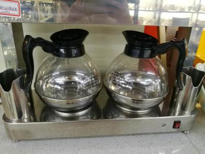 Chine Cookwares en verre d'acier inoxydable de bouilloire de décanteur inférieur en acier de café de Sunnex à vendre