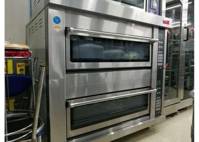 Κίνα Deluxe Electric Oven Micro-computer Intelligent Control Smart Preset Menu Function 3 Decks 6 Trays Electric Baking Ovens προς πώληση