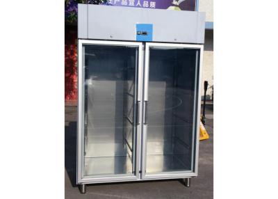 Chine Porte en verre approuvée par CE Portée-dans le congélateur de réfrigérateur commercial importé par réfrigérateur droit de compresseur d'Embraco à vendre