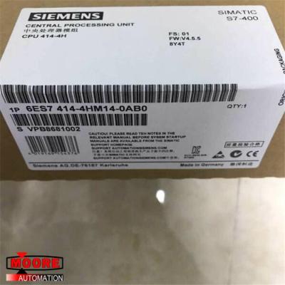 中国 6ES7414-4HM14-0AB0 6ES7 414-4HM14-0AB0 Siemens CPUモジュール 販売のため