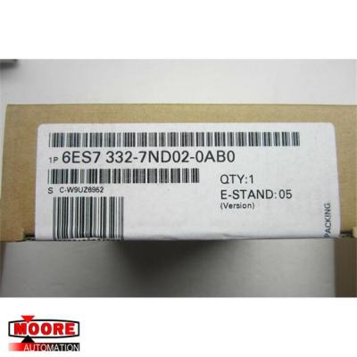Chine Module de sortie analogique de 6ES7332-7ND02-0AB0 6ES7 332-7ND02-0AB0 Siemens à vendre