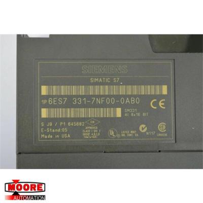 China Módulo entrado análogo de 6ES7331-7NF00-0AB0 6ES7 331-7NF00-0AB0 Siemens en venta