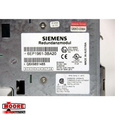 China 6EP1961-3BA20 6EP1 961-3BA20 Siemens Redundanz-Modul zu verkaufen
