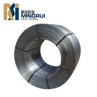 Cina Il silicio del calcio di Gray Alloy Cored Wire 13mm della fabbricazione dell'acciaio ha svuotato il cavo 230g/M in vendita