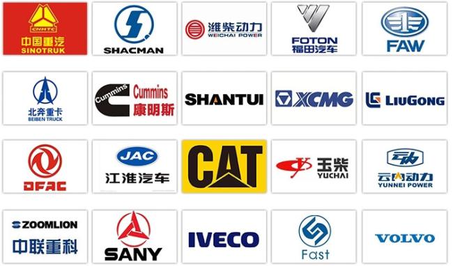 Original Shacman Spare Parts Engine Rear Support Dz95259590068